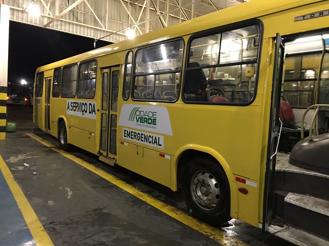 Novos ônibus amarelinhos da CV (Foto BlitzConquista) – BLOG DE ...