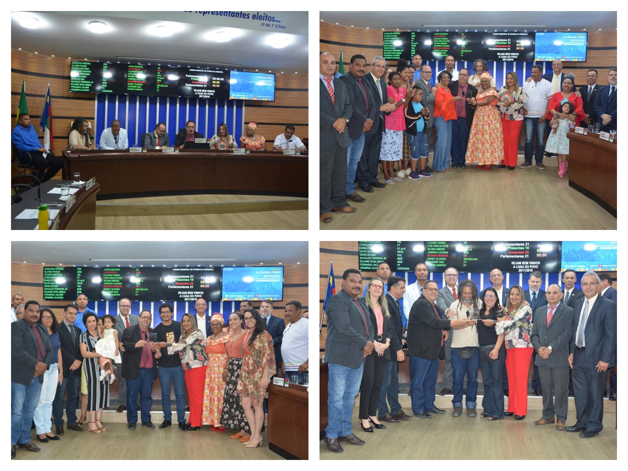 Mosaico sessão consciência negra – BLOG DE GIORLANDO LIMA