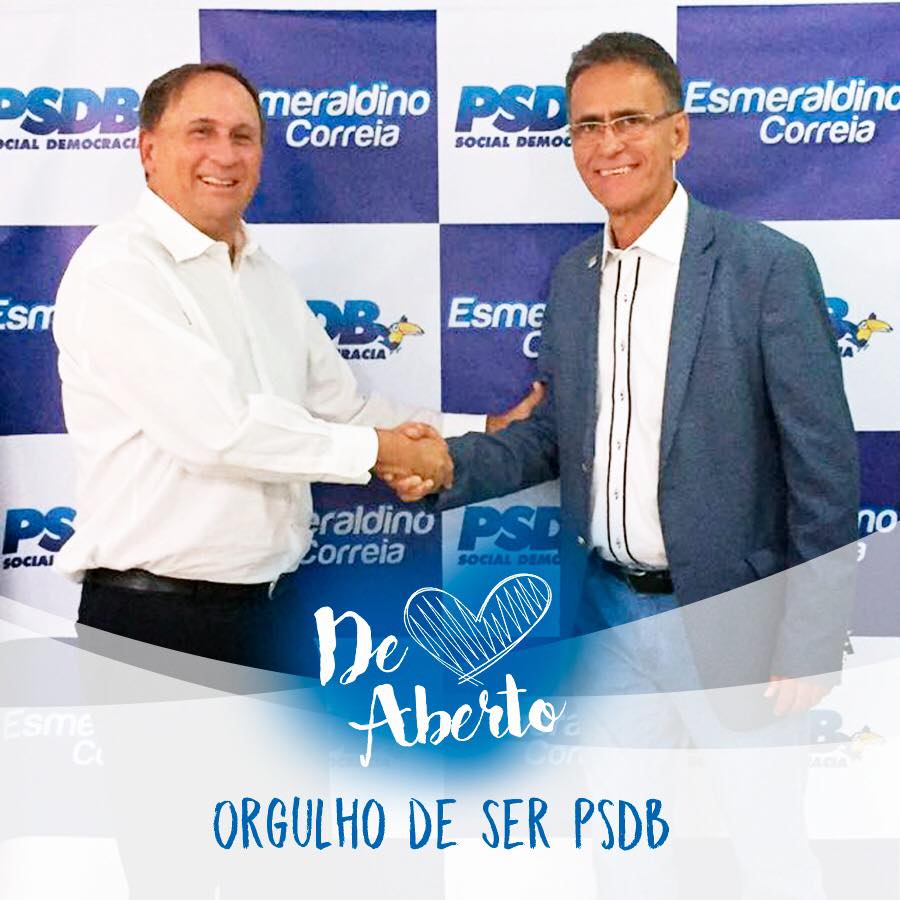 Esmeraldino e João Gualbert (Foto Facebook) – BLOG DE GIORLANDO LIMA